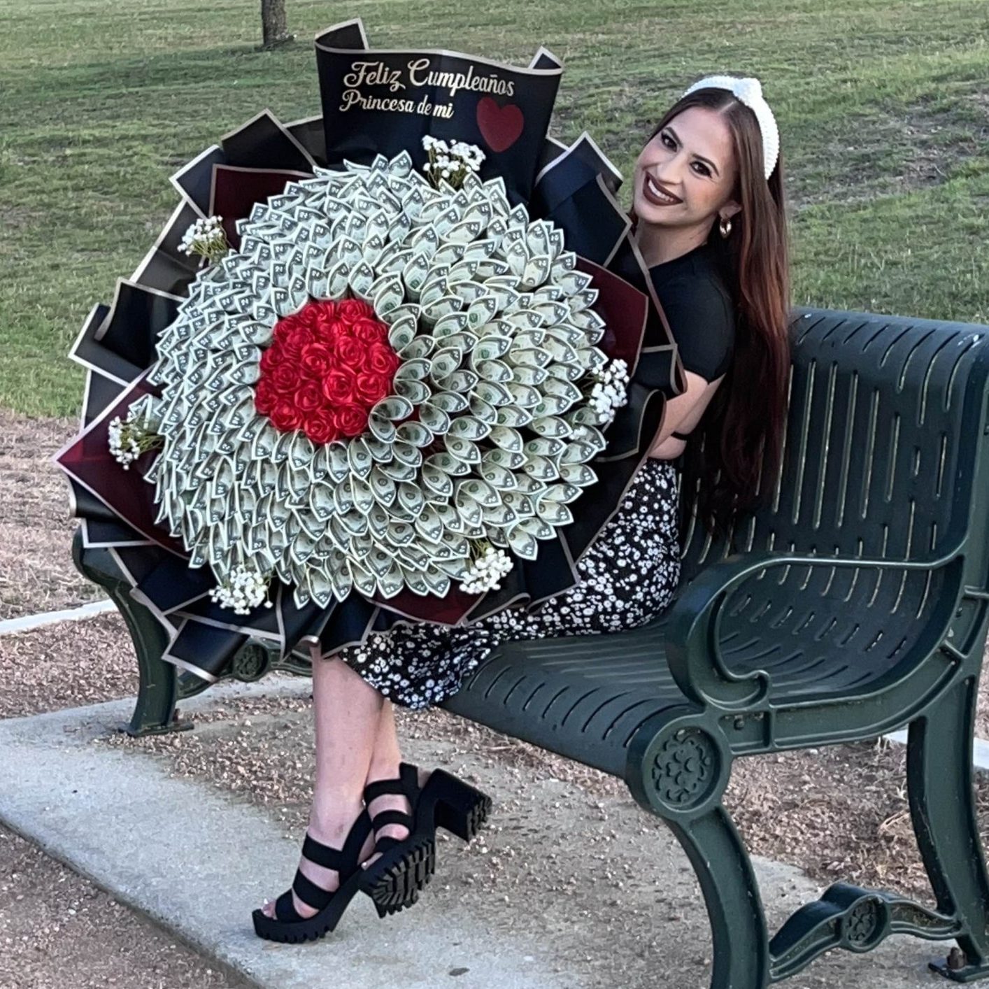 Money Bouquet | 150 Lucky Bills - Forever Flowers